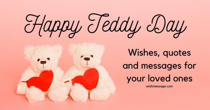 40+ Teddy Day Messages, Wishes For Loved Ones - Valentine's Week